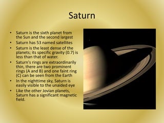 Our solar system | PPTX
