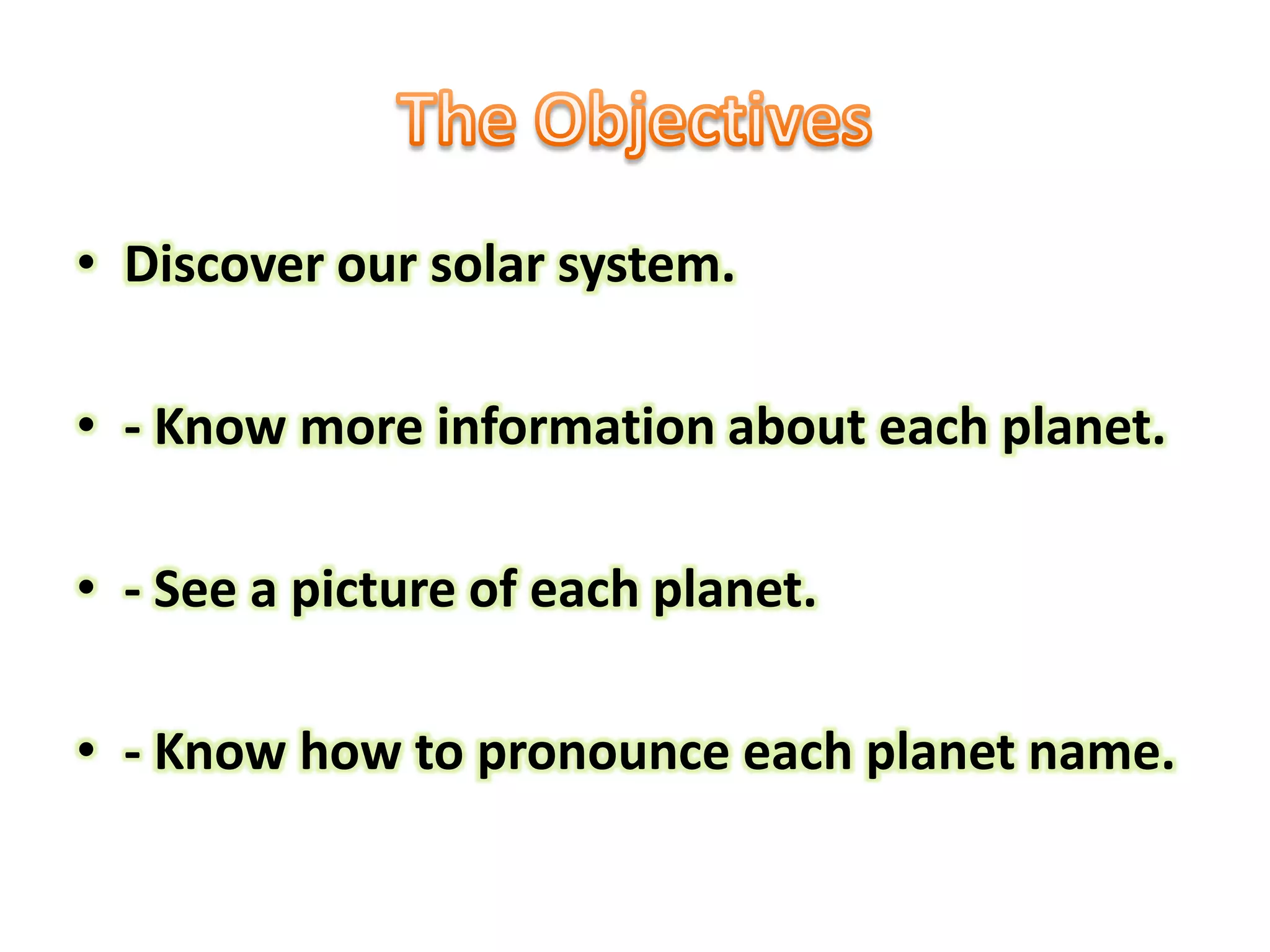 Our solar system | PPTX