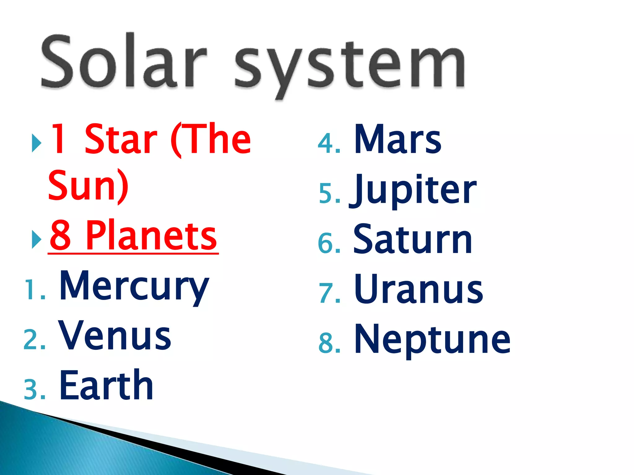 Our solar system | PPT