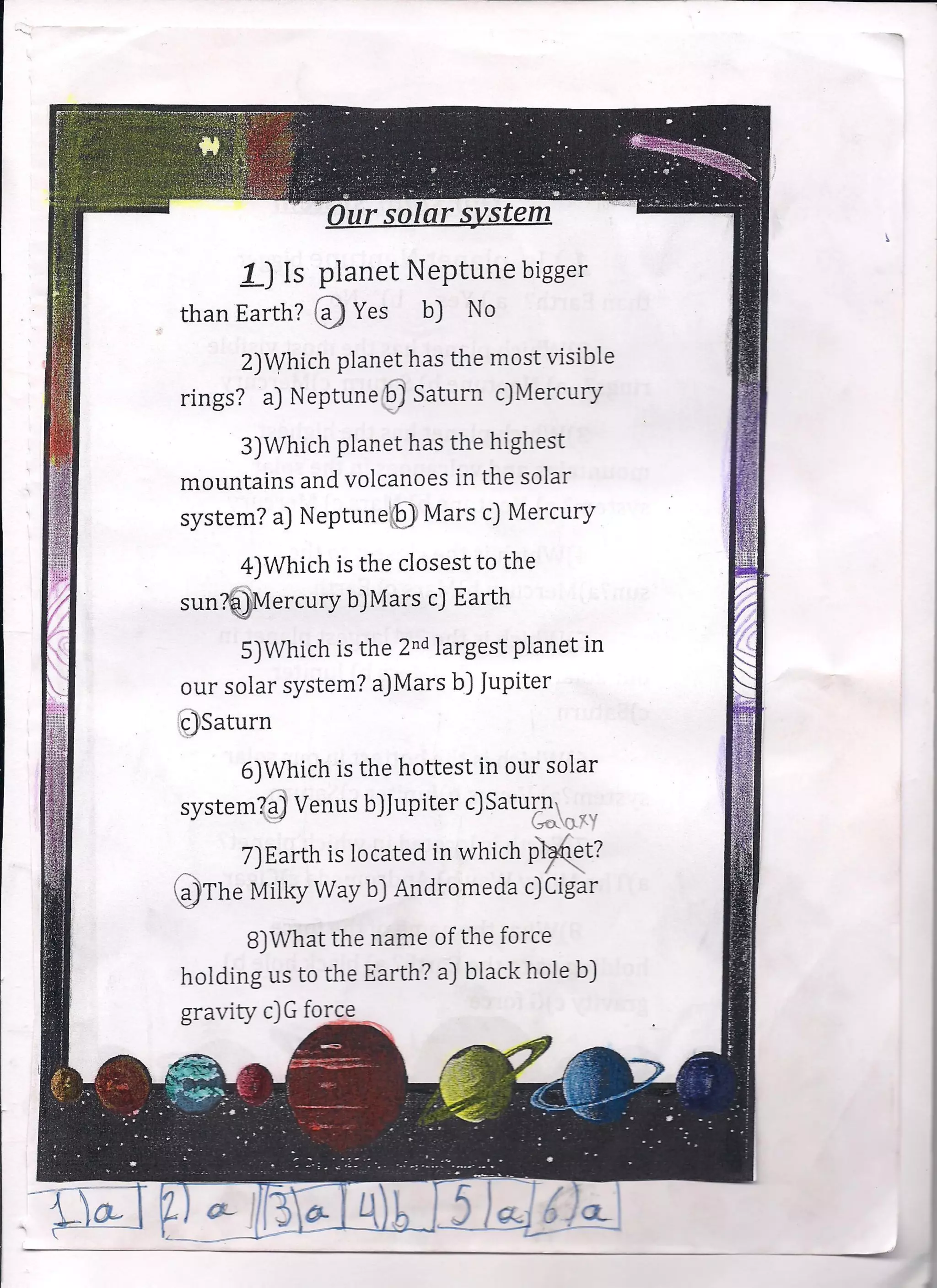 Our solar system book E1 | PPT