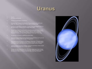 Our Solar System Report | PPTX
