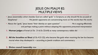 Psalm 82 & The Divine Council Bible Study | PDF