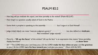 Psalm 82 & The Divine Council Bible Study | PDF