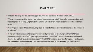 Psalm 82 & The Divine Council Bible Study | PDF