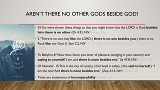 Psalm 82 & The Divine Council Bible Study | PDF