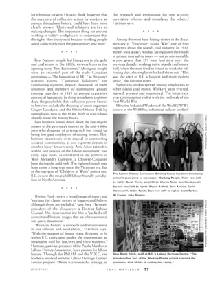 Working People: A History of Labour in BC | PDF