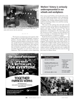Working People: A History of Labour in BC | PDF