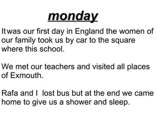 Our Trip to Exmouth (uk) | PPT | Free Download