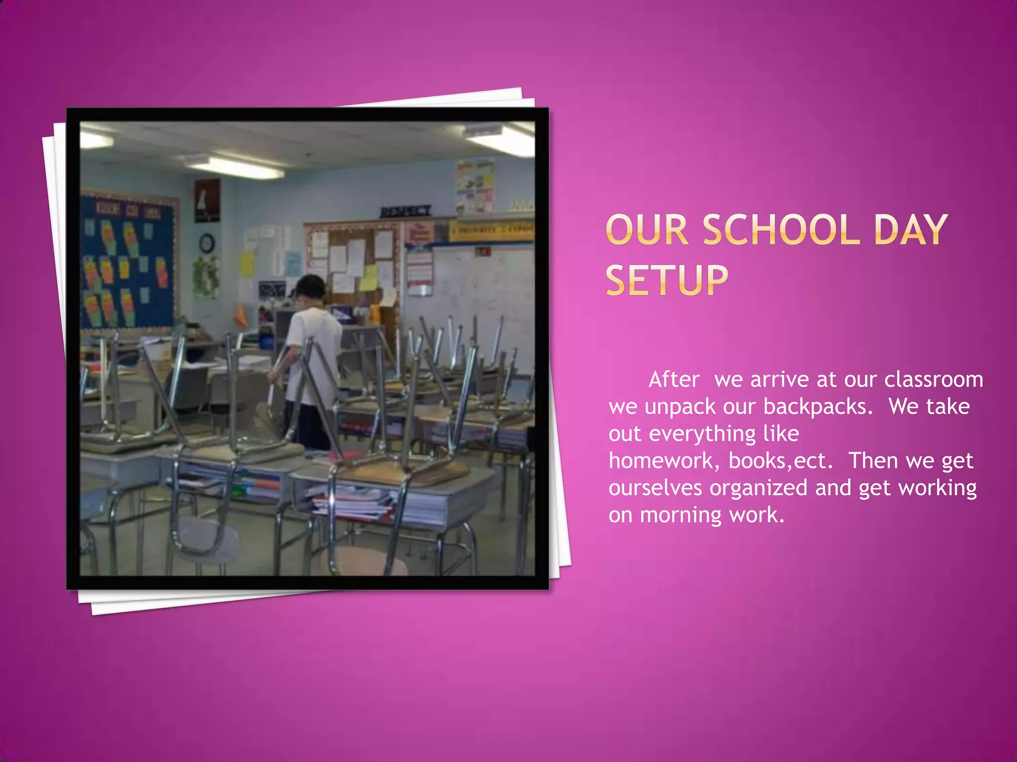 Our Typical School Day | PPT