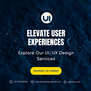 Transform your digital presence with our expert UI/UX design services | PDF