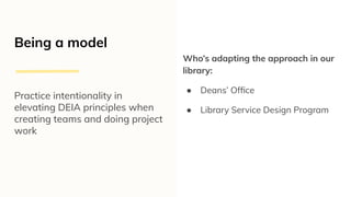 Our Website Redesign Project and the Creation of a DEIA statement | PPT