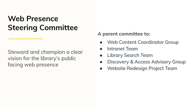Our Website Redesign Project and the Creation of a DEIA statement | PPT
