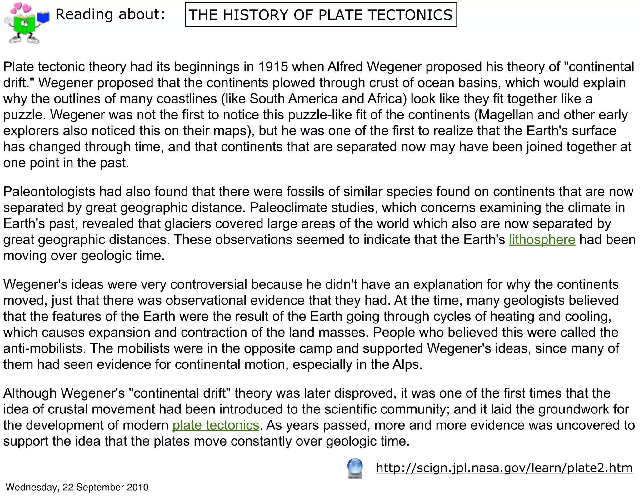 Our World | PDF
