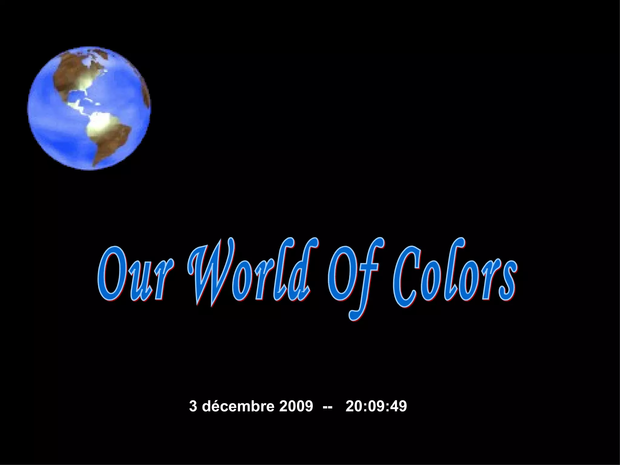 Our World Of Colors | PPS