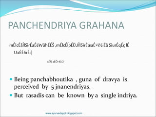 Oushadhatva & pradhanyatva of dravya | PPSX