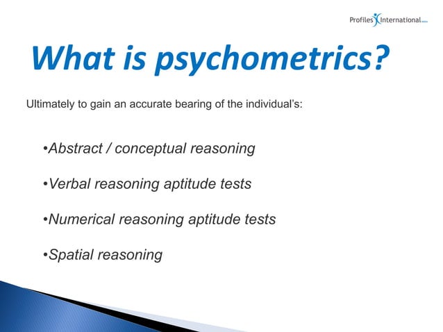 Effective Implementation of Psychometrics in Talent Acquisition and ...