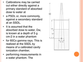 Out put calibration of co60 | PPTX