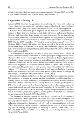 Learner Autonomy | PDF