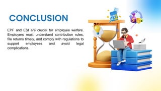 introduction of EPF and ESI Returns presented by outbay | PDF