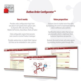 Outbox order capture suite | PDF