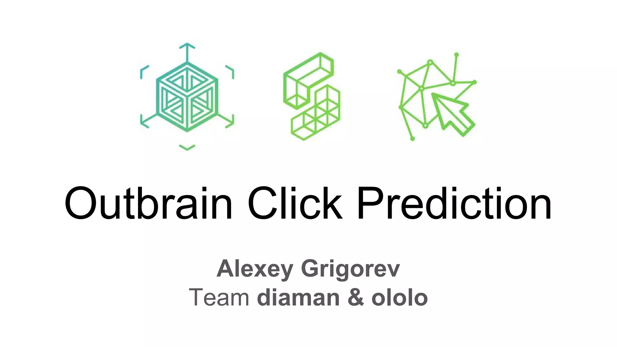 Outbrain Click Prediction | PDF
