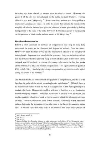Outbreak FMD in the UK (2001) lessons not learned | PDF