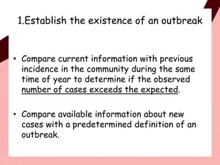 Outbreak – management | PPTX
