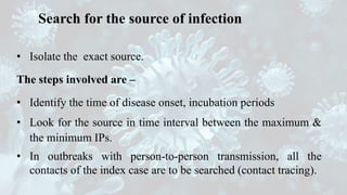 Out break investigation of a zoonotic disease | PPTX