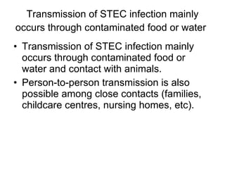 Outbreak of shiga toxin producing e coli | PPT