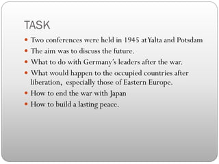 Outbreak of the Cold War | PDF