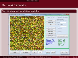 Outbreak Simulator First Presentation | PDF | Infectious Diseases ...