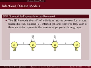 Outbreak Simulator First Presentation | PDF | Infectious Diseases ...