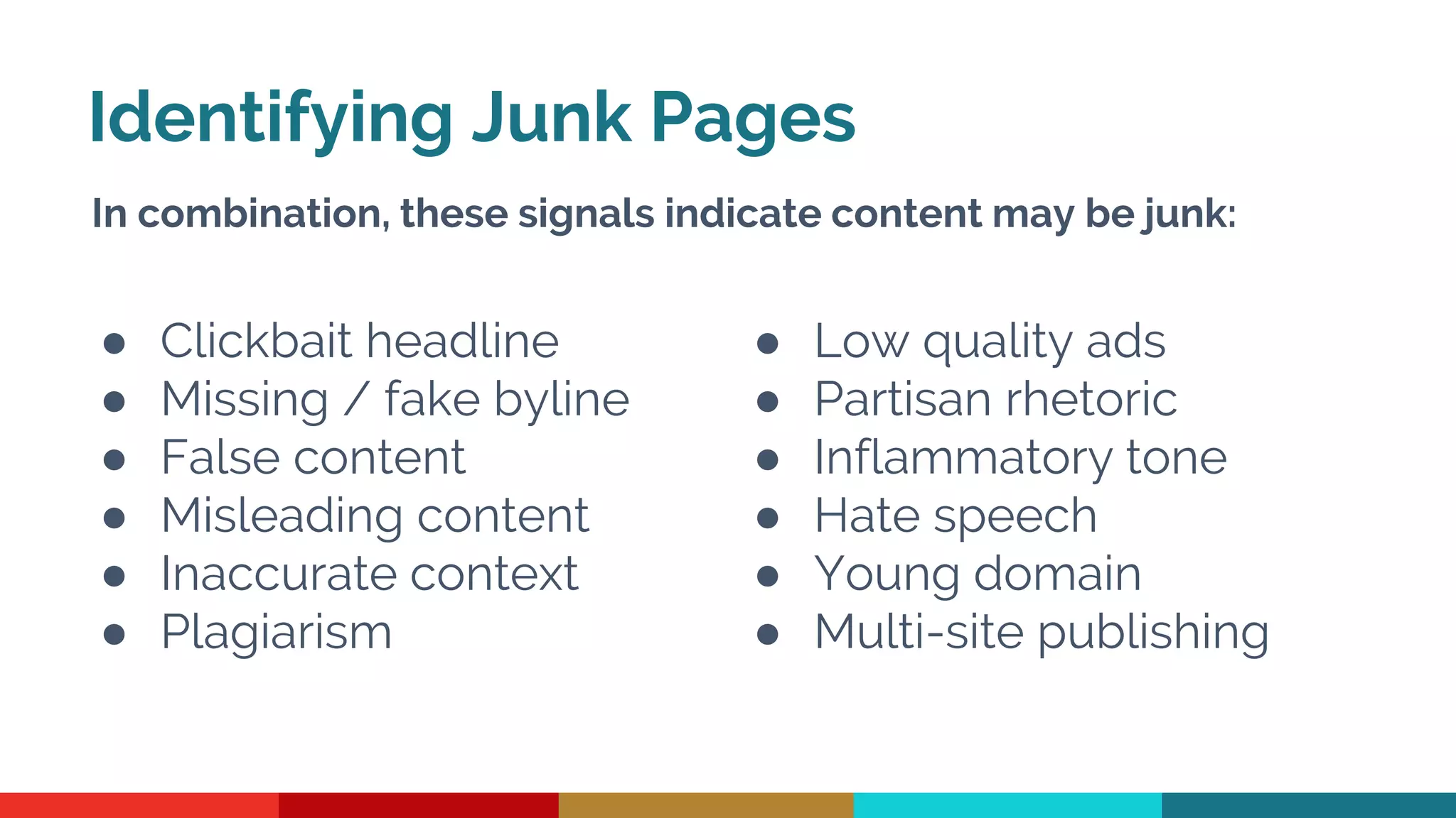 Cameron Hickey, "Information Disorder" | PPTX