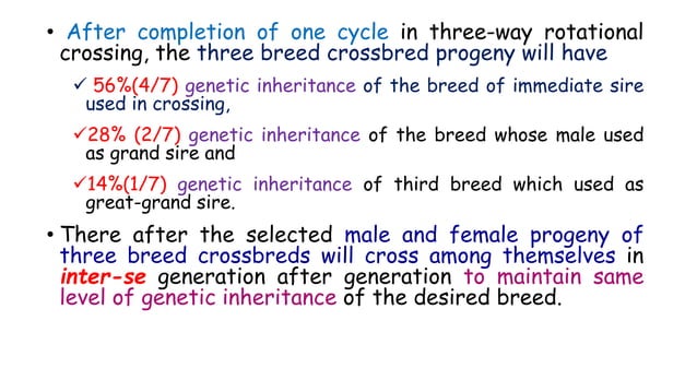 Outbreeding.pptx | Genetics | Science