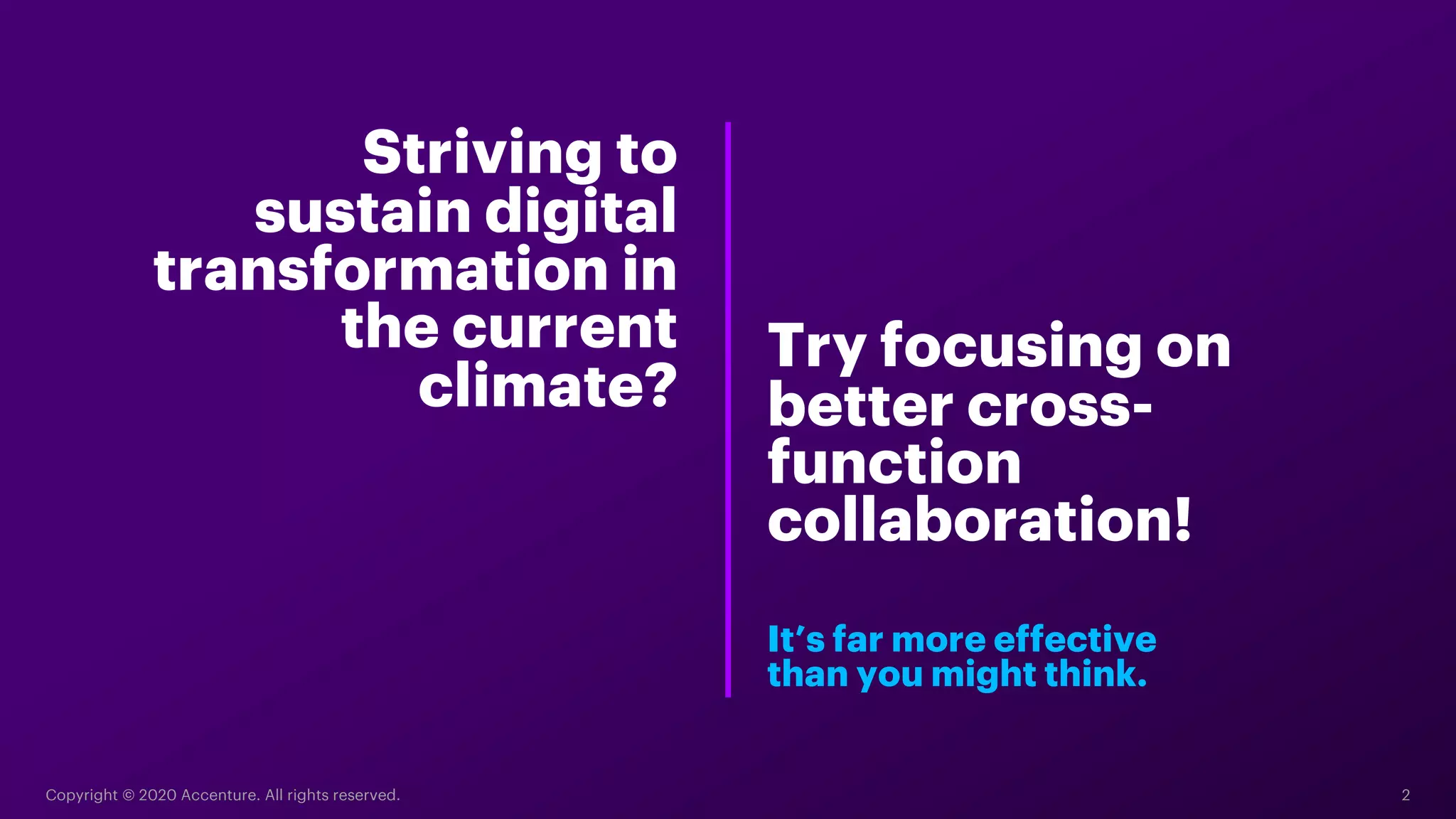 The Benefits of Cross-Function Team Collaboration | Accenture | PDF