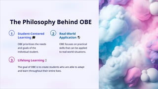 Basic concept of Outcome-Based-Education-OBE and Key Features | PPTX