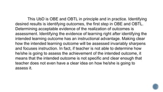 OUTCOME-BASED-EDUCATION-OBE-AND-ASSESSMENT-REPORT-1.pptx | Educational ...
