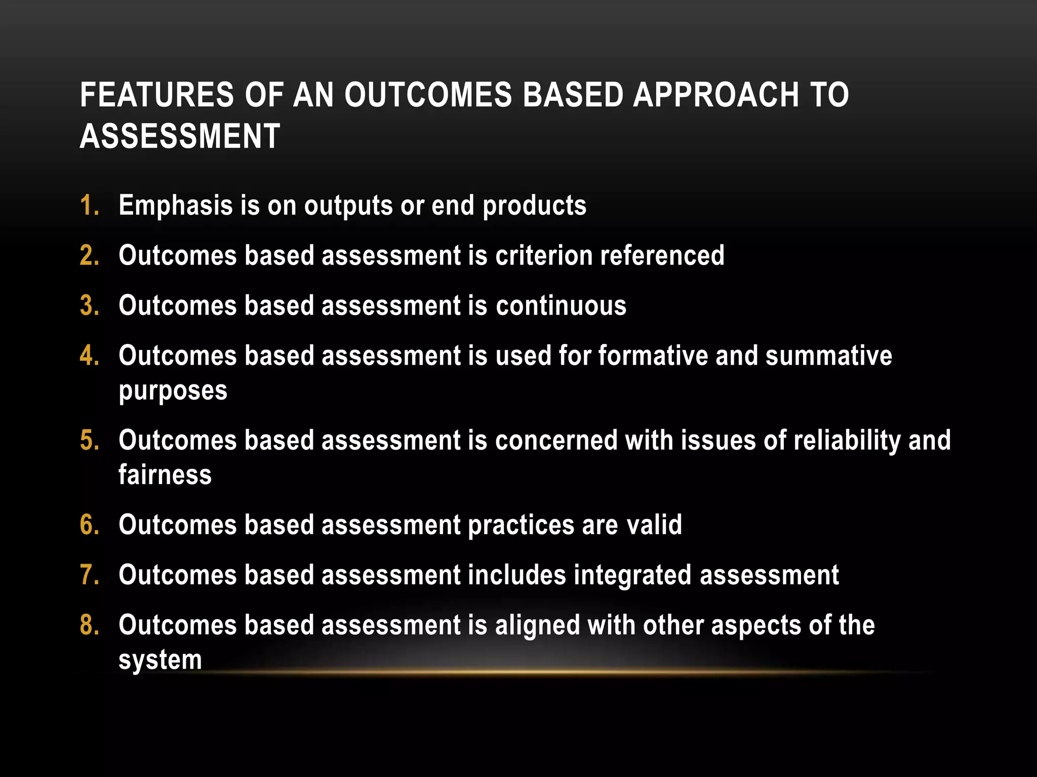 Outcome based education | PPTX