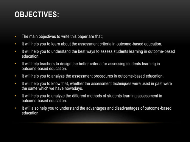 Outcome based education | PPTX | Educational Assessment | Education