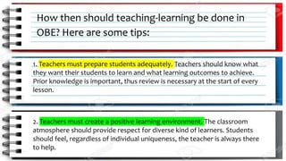 Outcome Based Education | PPTX