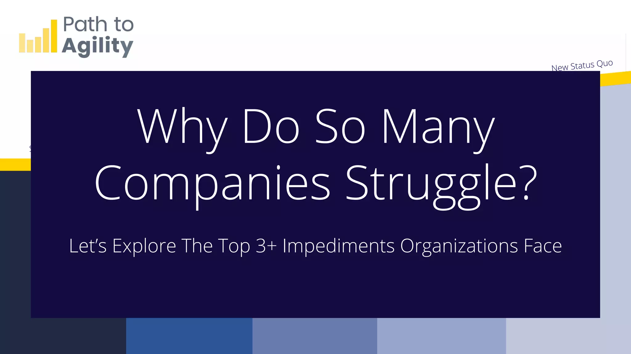 Path To Agility Outcome Driven Transformation At Lean Agile Digital Transformation Learning