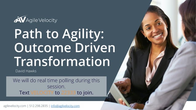 Path to Agility: Outcome-Driven Transformation at Lean-Agile-Digital ...