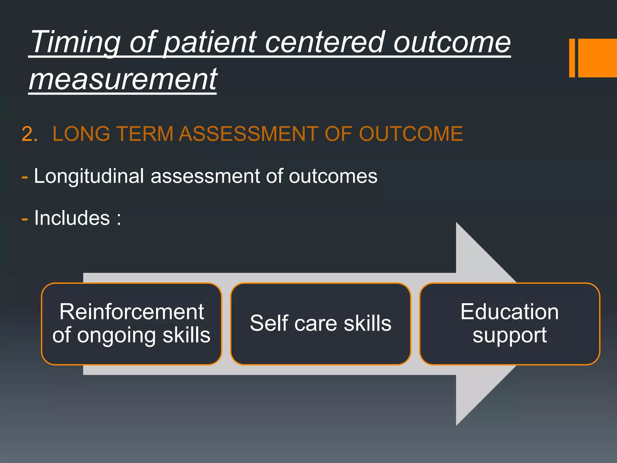 Outcome assessment | PPT