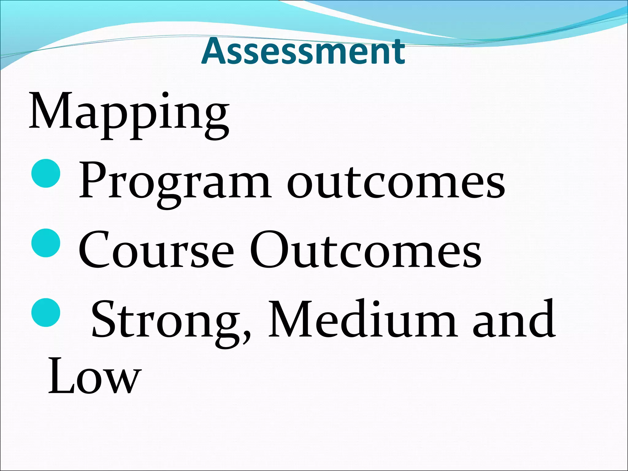 Outcome Based Education Ppt