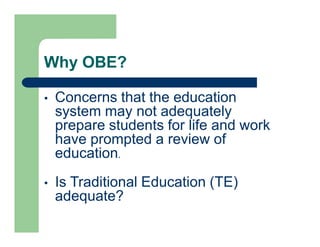 Outcome Based Education (OBE) in Higher education.pptx