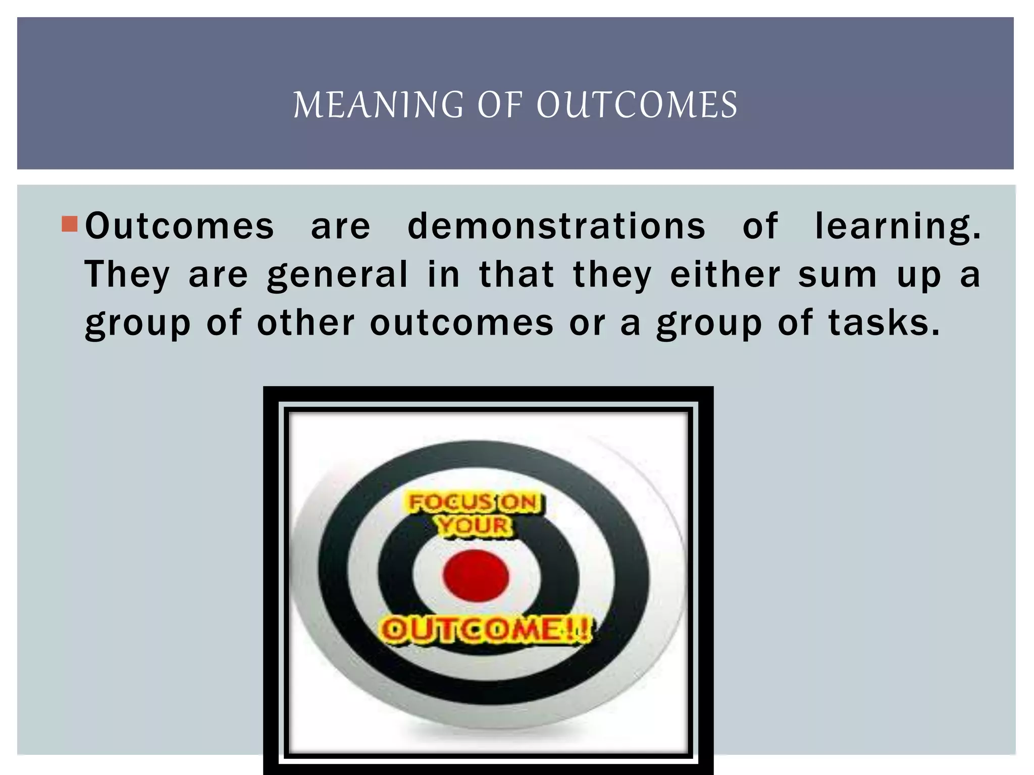 Outcome base education | PPTX