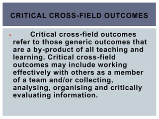 Outcome base education | PPTX
