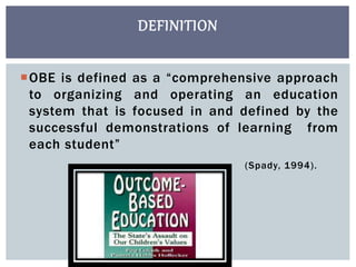Outcome base education | PPTX