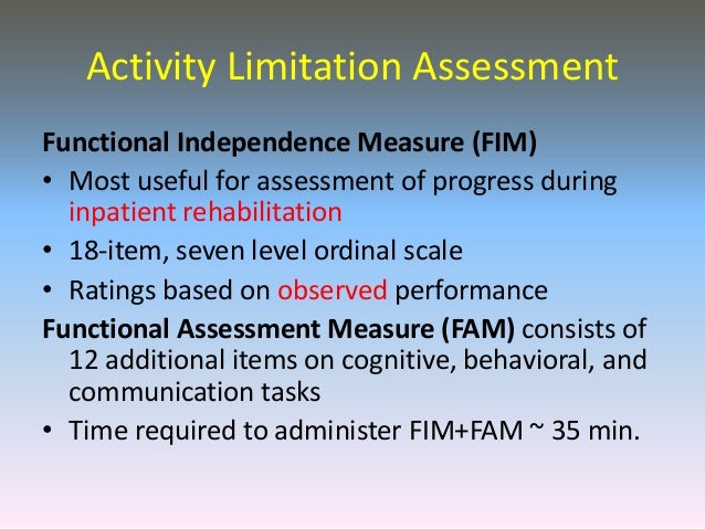 Outcome Measures for Traumatic Brain Injury