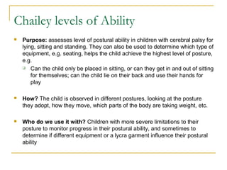 Outcome measures used at the Bobath Centre | PPT